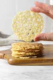 Parmesan Crisps - The Toasty Kitchen