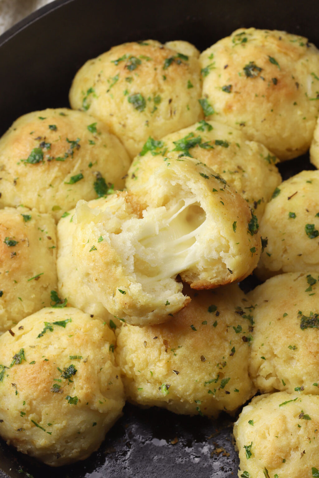 Cheese Stuffed Biscuits - The Toasty Kitchen