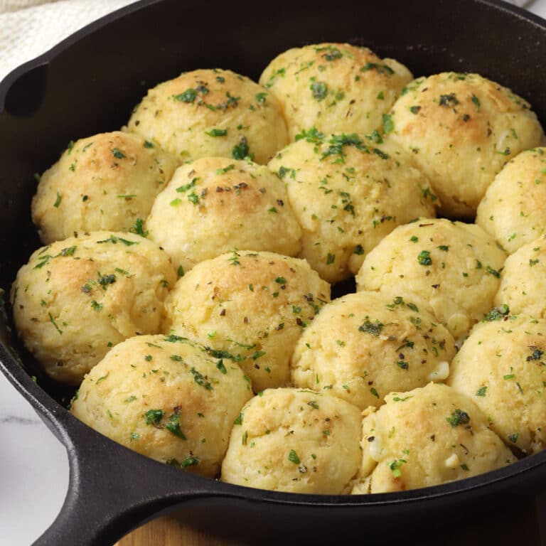 Cast Iron Buttermilk Biscuits - The Toasty Kitchen