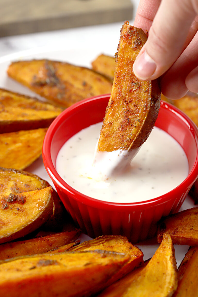 Cajun Sweet Potato Wedges - The Toasty Kitchen