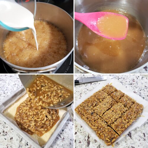 Honey Walnut Bars - The Toasty Kitchen