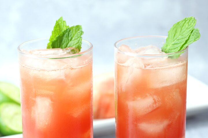 Watermelon Cocktail - The Toasty Kitchen