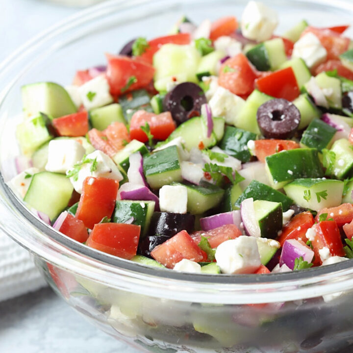 Shepherd's Salad - The Toasty Kitchen