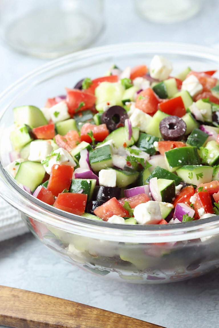 Shepherd's Salad - The Toasty Kitchen