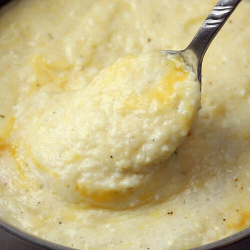 Cheesy Grits - The Toasty Kitchen