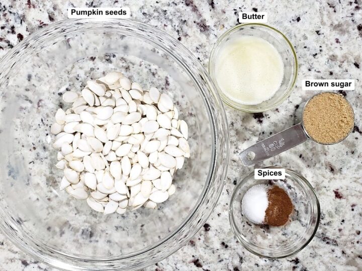 Candied Pumpkin Seeds - The Toasty Kitchen