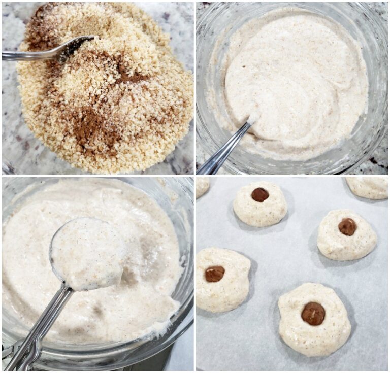 Haselnussmakronen - German Hazelnut Macaroons - The Toasty Kitchen