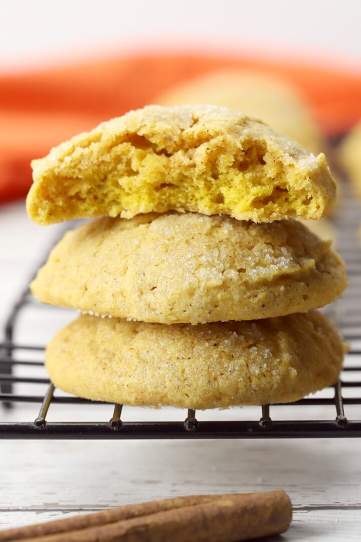 Pumpkin Sugar Cookies - The Toasty Kitchen