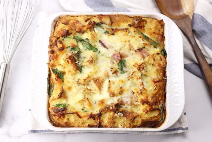 Ham Breakfast Strata - The Toasty Kitchen