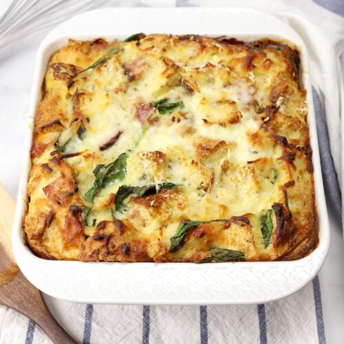 Ham Breakfast Strata - The Toasty Kitchen
