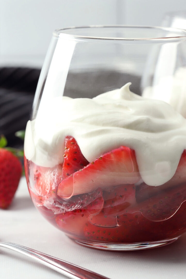 Strawberries Romanoff - The Toasty Kitchen