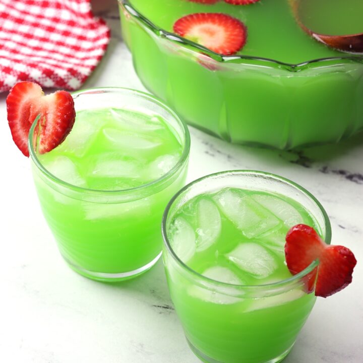 Grinch Punch - The Toasty Kitchen