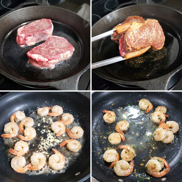 Filet Mignon and Shrimp - The Toasty Kitchen