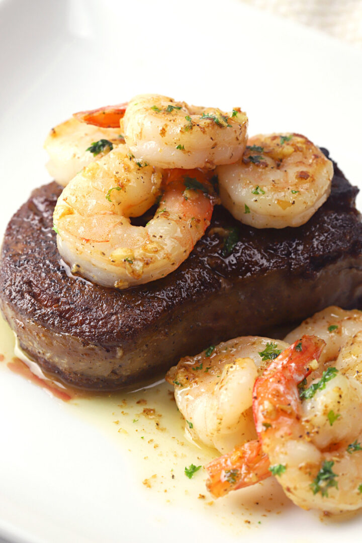 Filet Mignon and Shrimp - The Toasty Kitchen