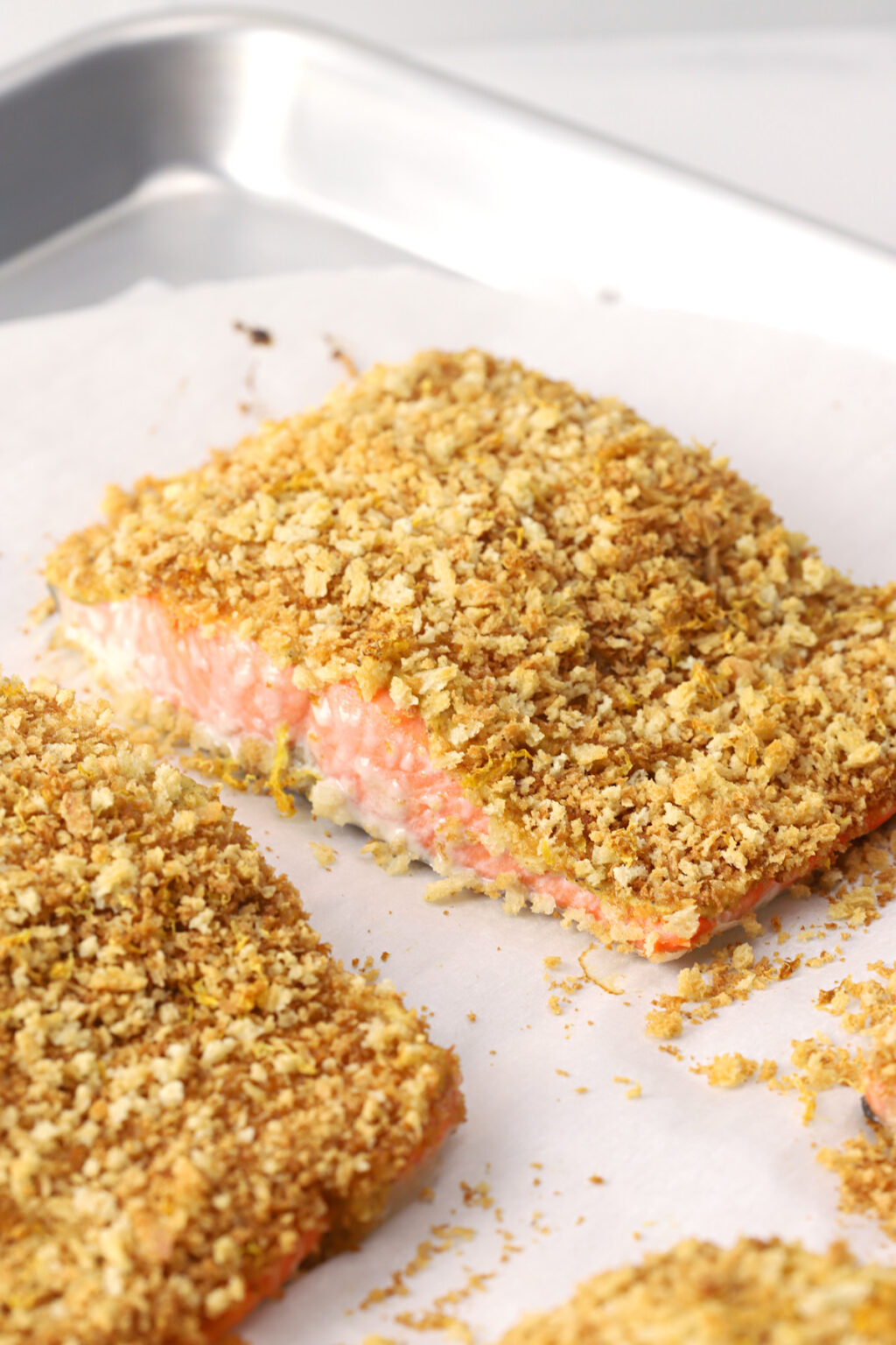 Panko Crusted Salmon - The Toasty Kitchen