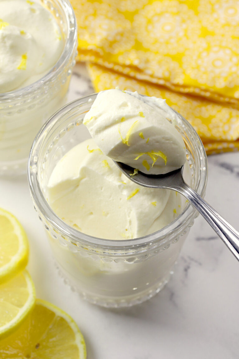 Lemon Mousse - The Toasty Kitchen
