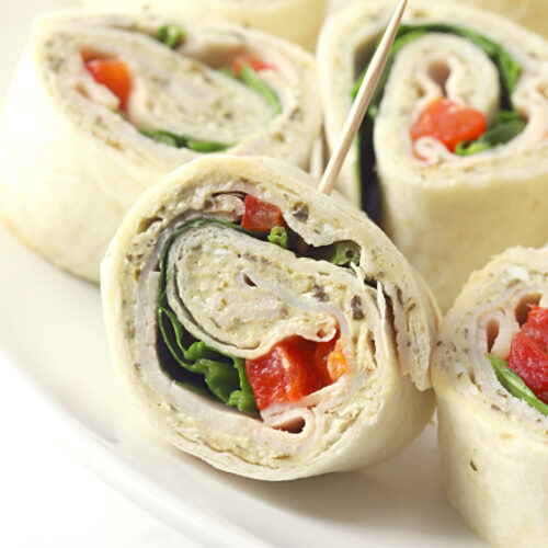 Pimento Cheese Pinwheel Sandwiches - The Toasty Kitchen