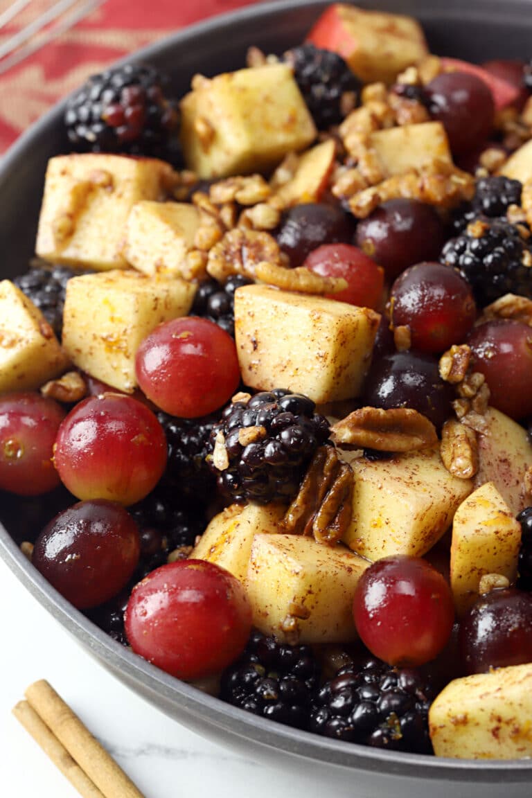 Fall Fruit Salad - The Toasty Kitchen