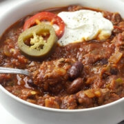 Bison Chili - The Toasty Kitchen