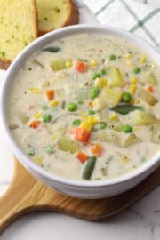 Creamy Vegetable Soup - The Toasty Kitchen