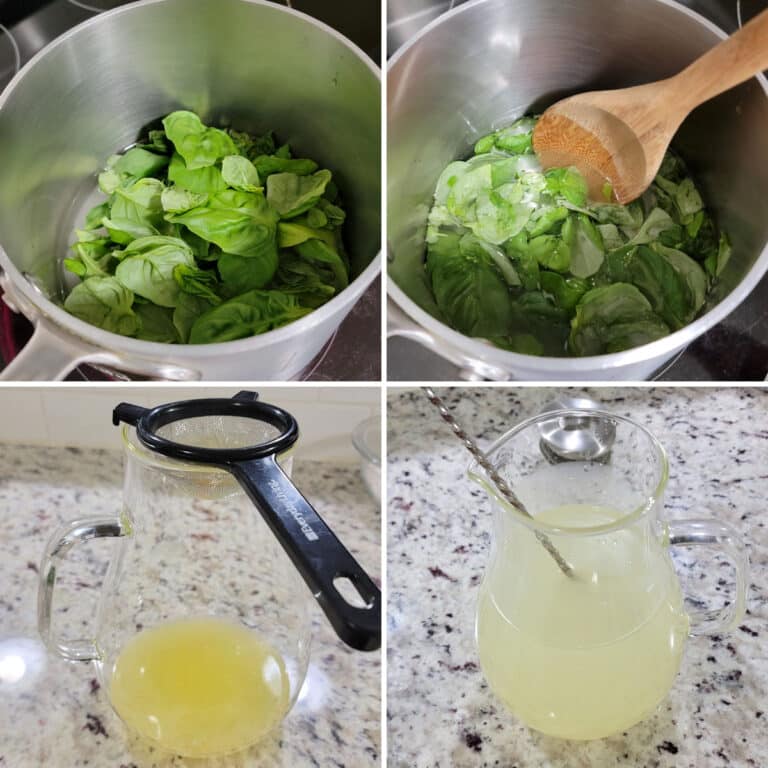 Basil Lemonade - The Toasty Kitchen
