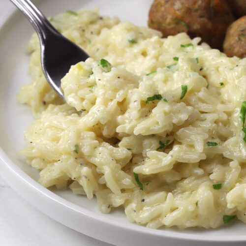 Cheesy Rice - The Toasty Kitchen