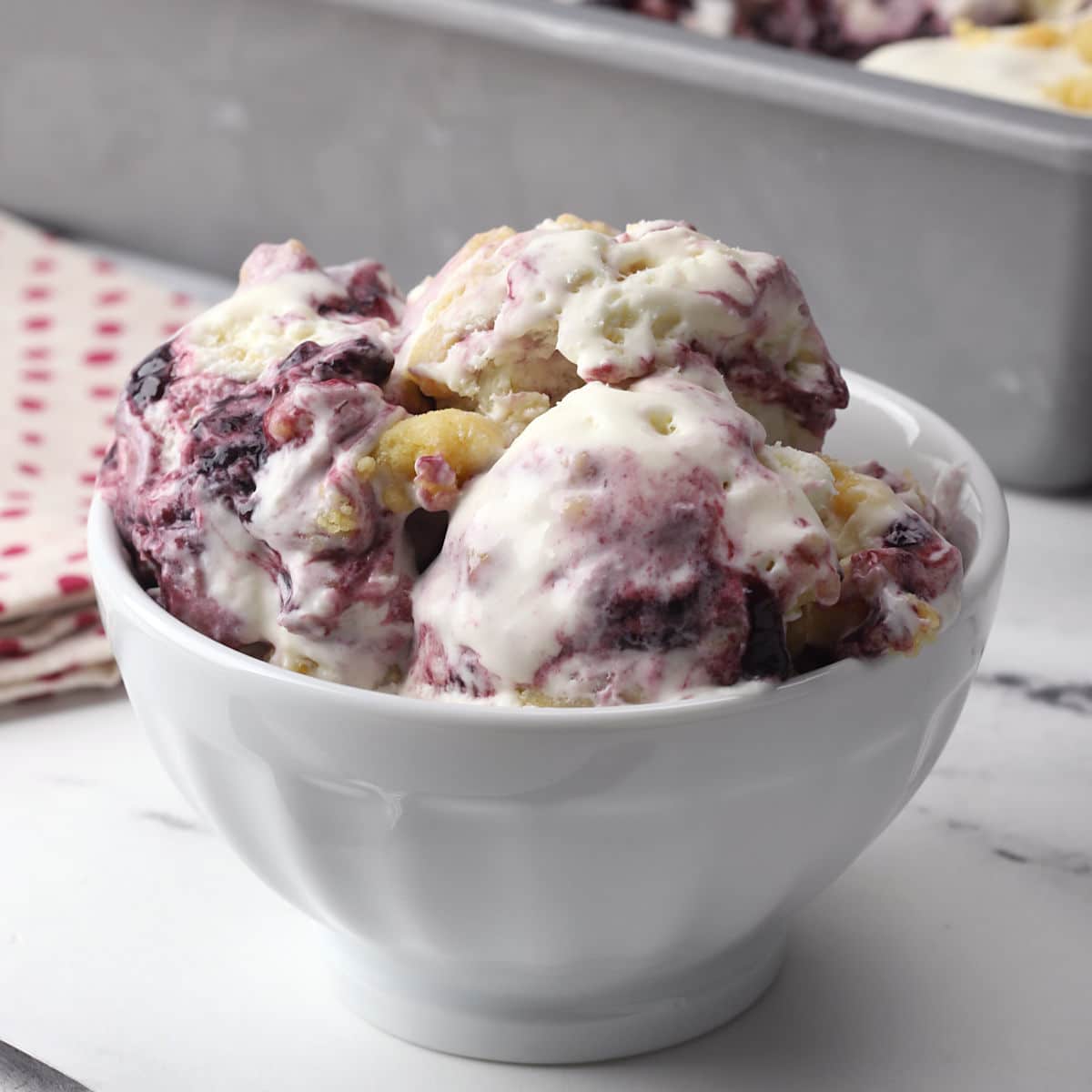 Boysenberry Ice Cream - The Toasty Kitchen