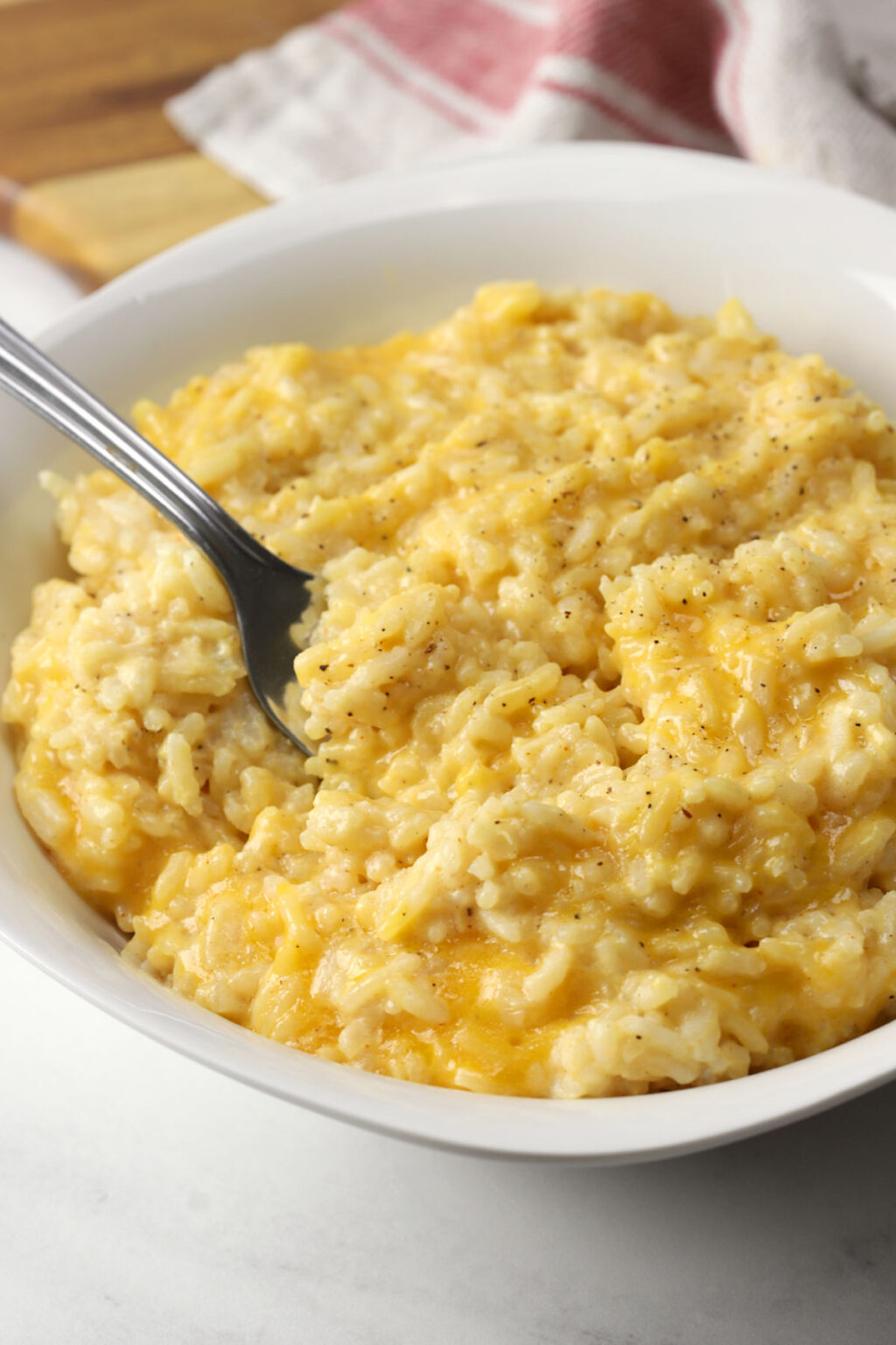 Cheesy Rice - The Toasty Kitchen