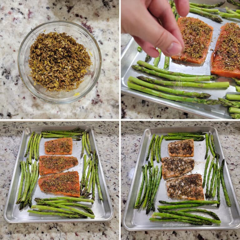 Za'atar Salmon - The Toasty Kitchen