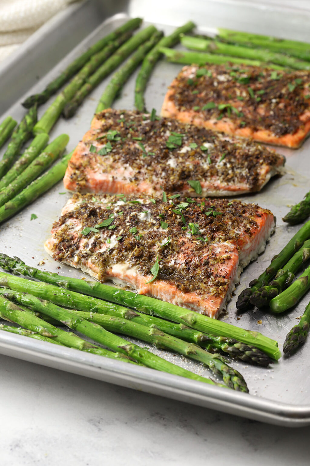 Za'atar Salmon - The Toasty Kitchen