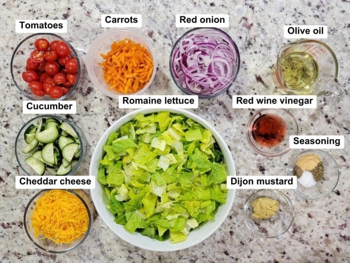 Garden Salad - The Toasty Kitchen