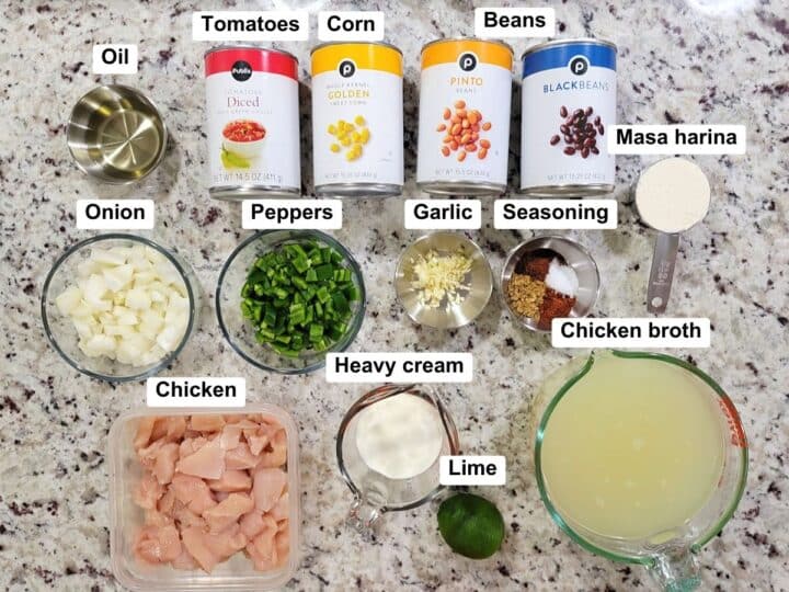 Creamy Chicken Tortilla Soup - The Toasty Kitchen