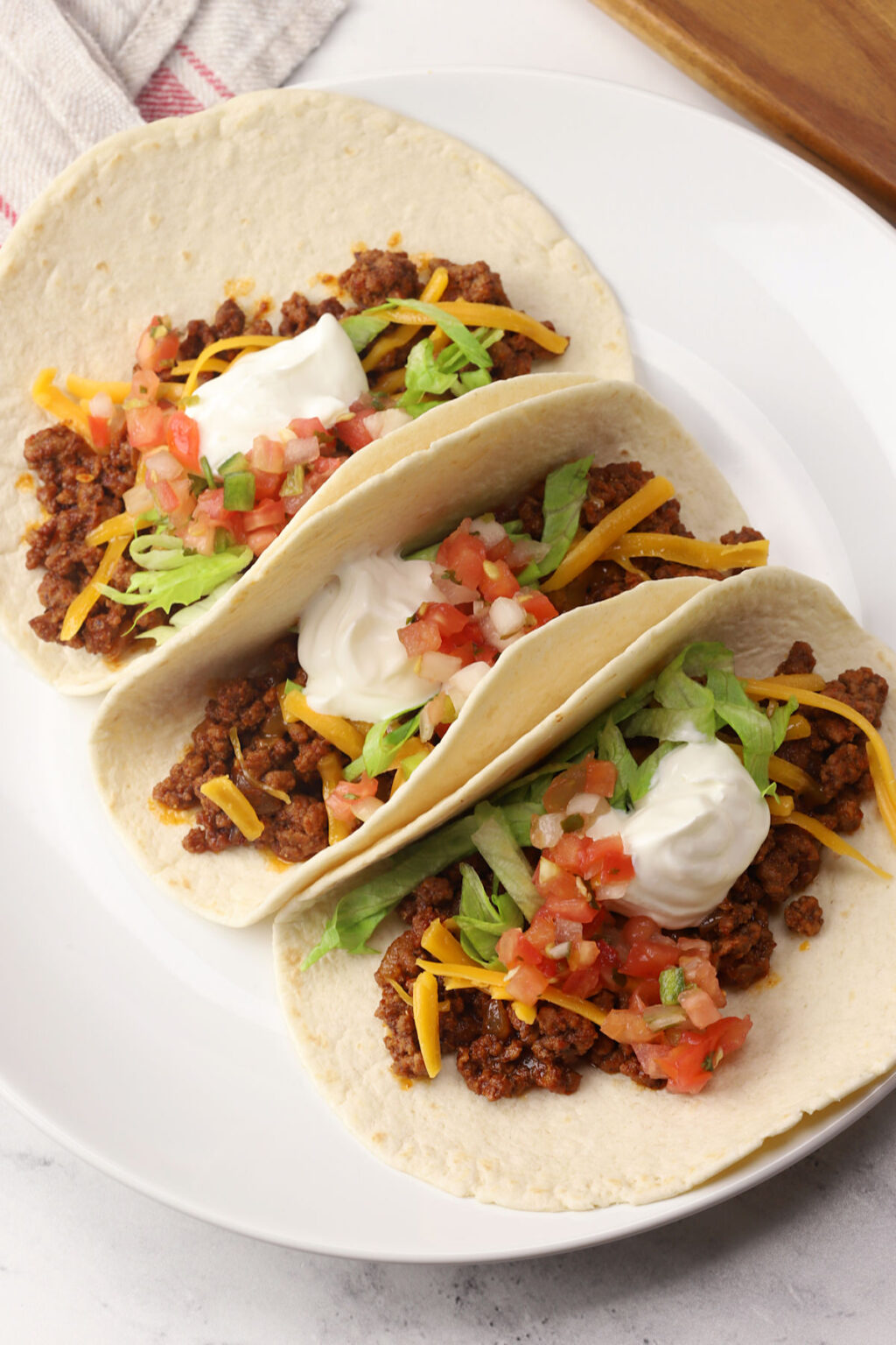 Ground Beef Tacos - The Toasty Kitchen