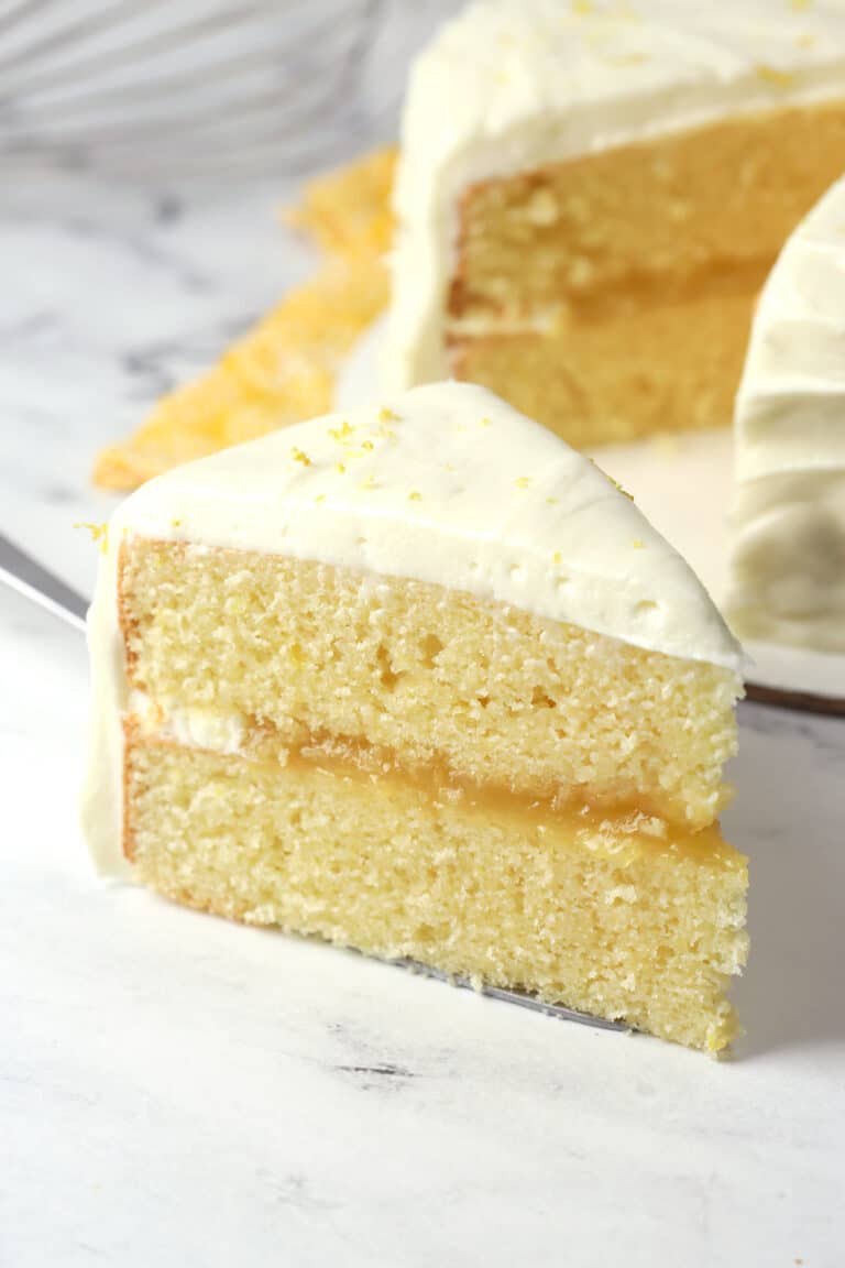 Lemon Layer Cake - The Toasty Kitchen