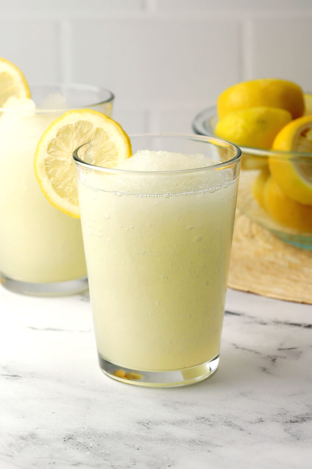 Lemonade Slushie - The Toasty Kitchen