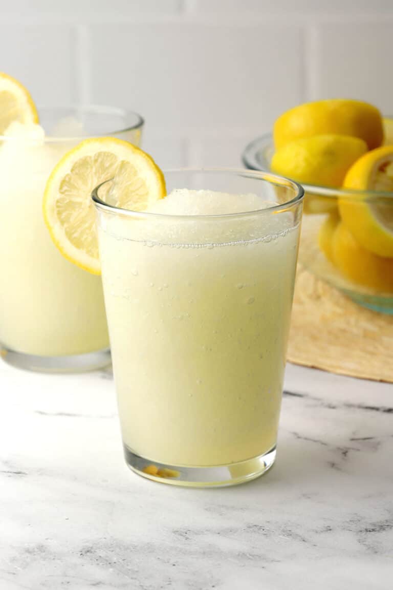 Lemonade Slushie - The Toasty Kitchen
