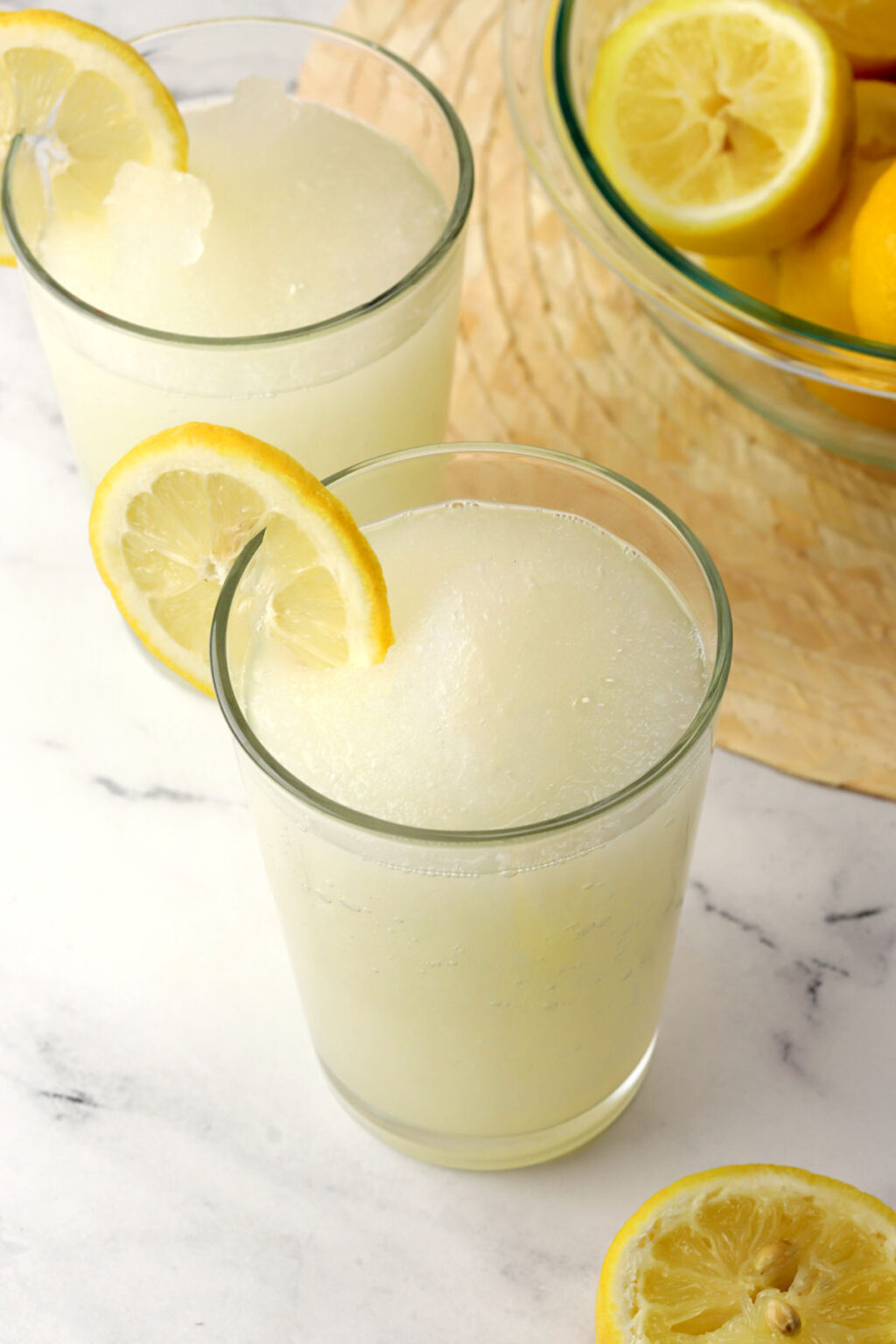 Lemonade Slushie - The Toasty Kitchen