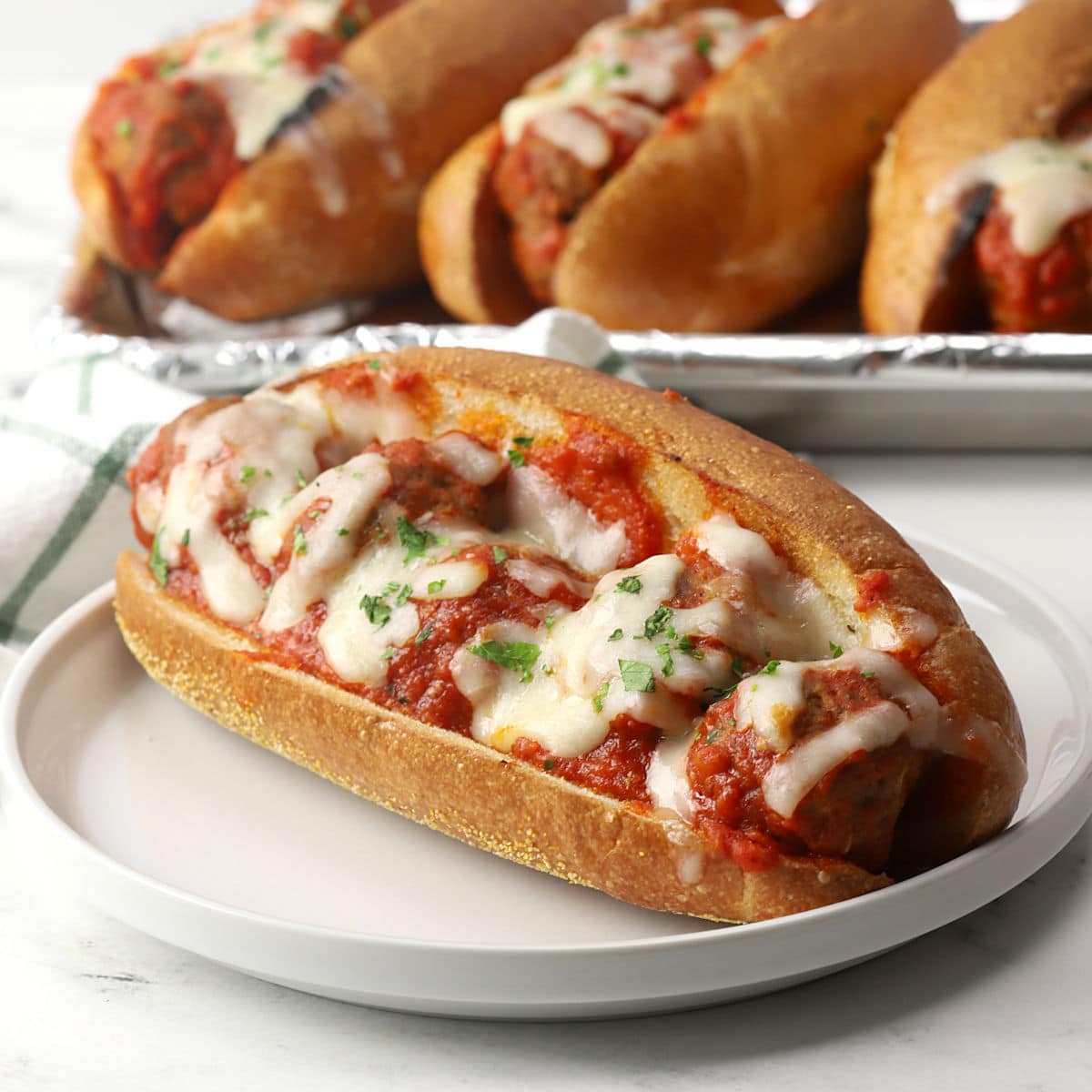 Meatball Subs - The Toasty Kitchen