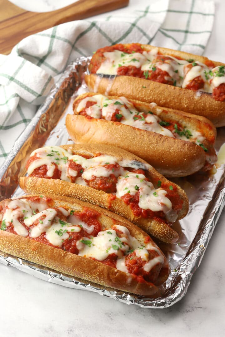 Meatball Subs - The Toasty Kitchen