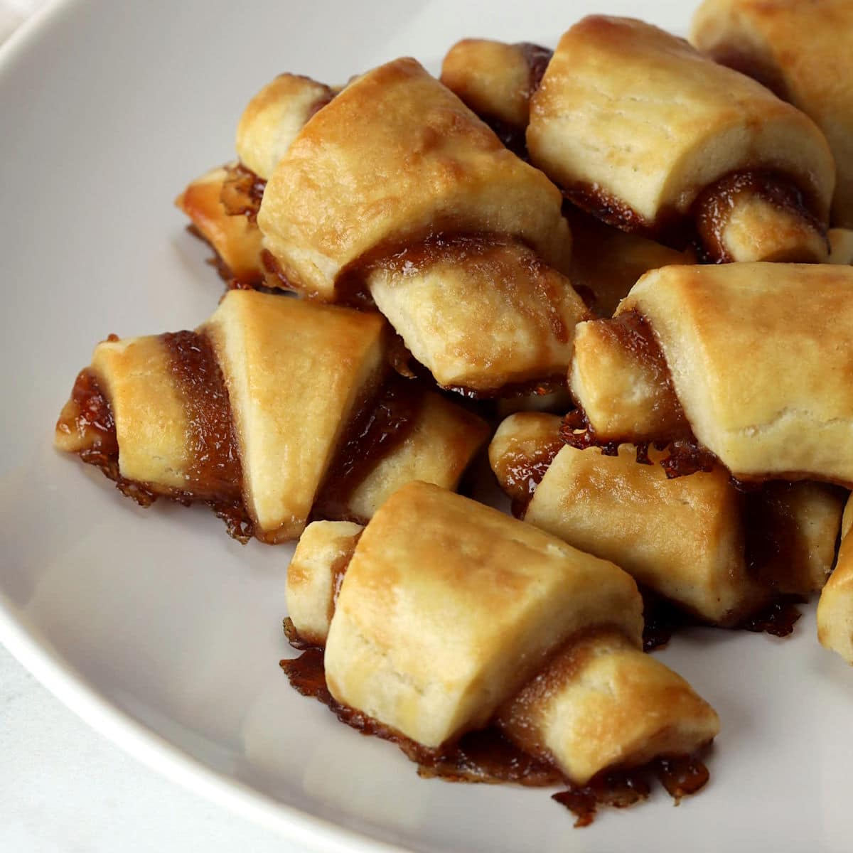 Raspberry Rugelach - The Toasty Kitchen