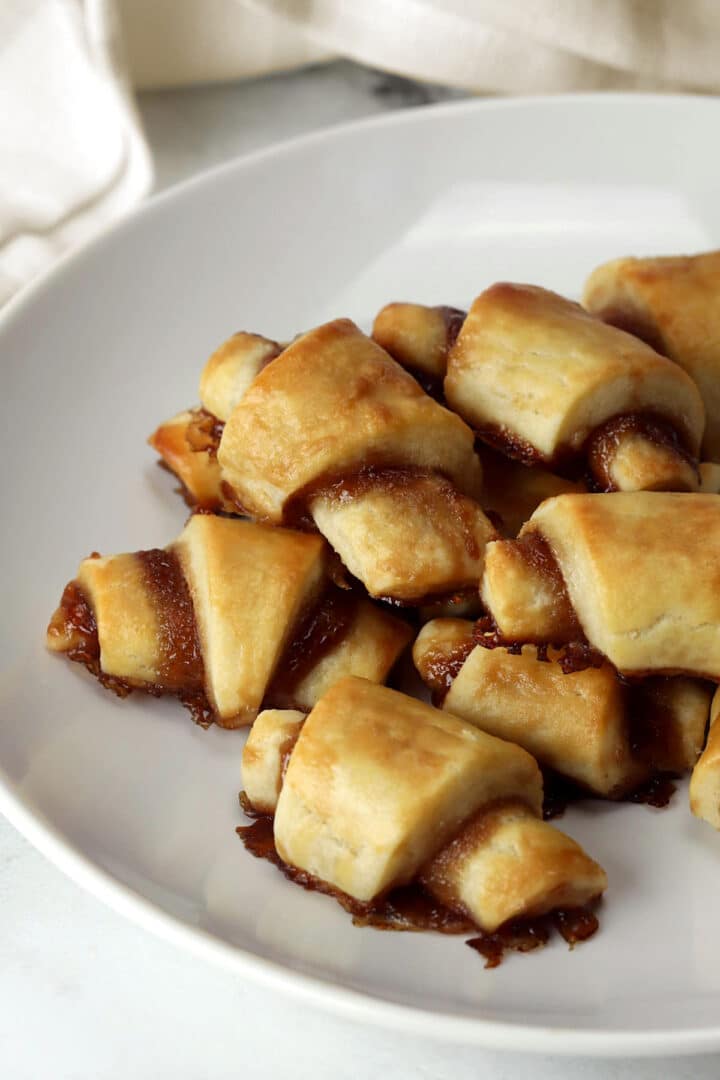 Raspberry Rugelach - The Toasty Kitchen