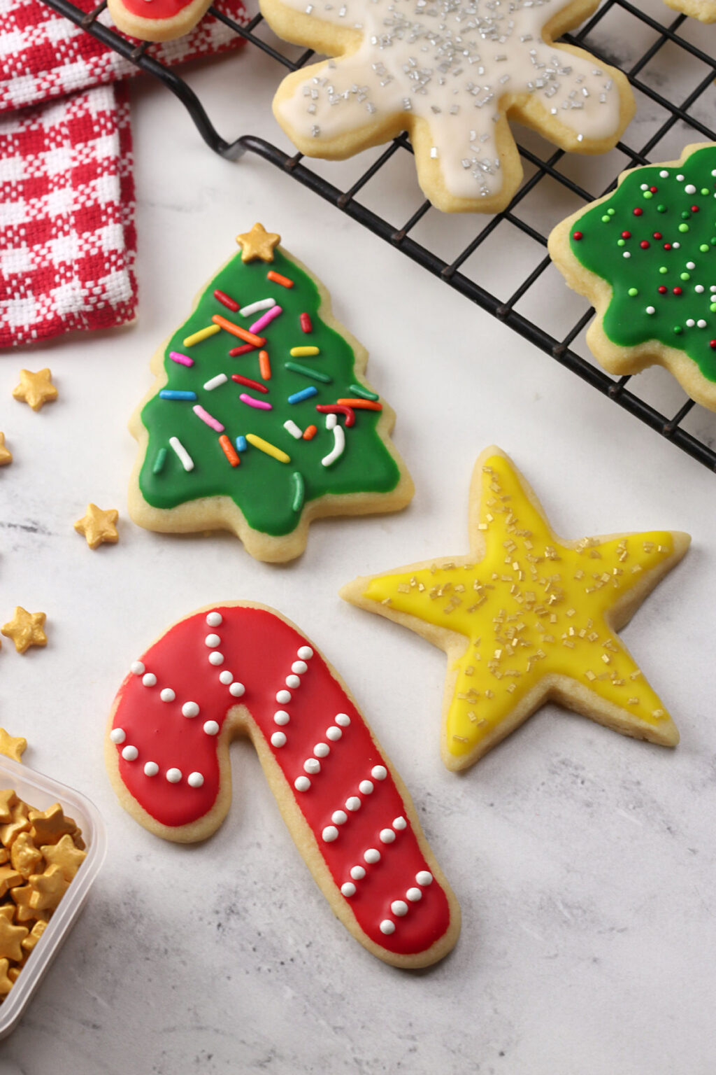 Cut Out Sugar Cookies - The Toasty Kitchen