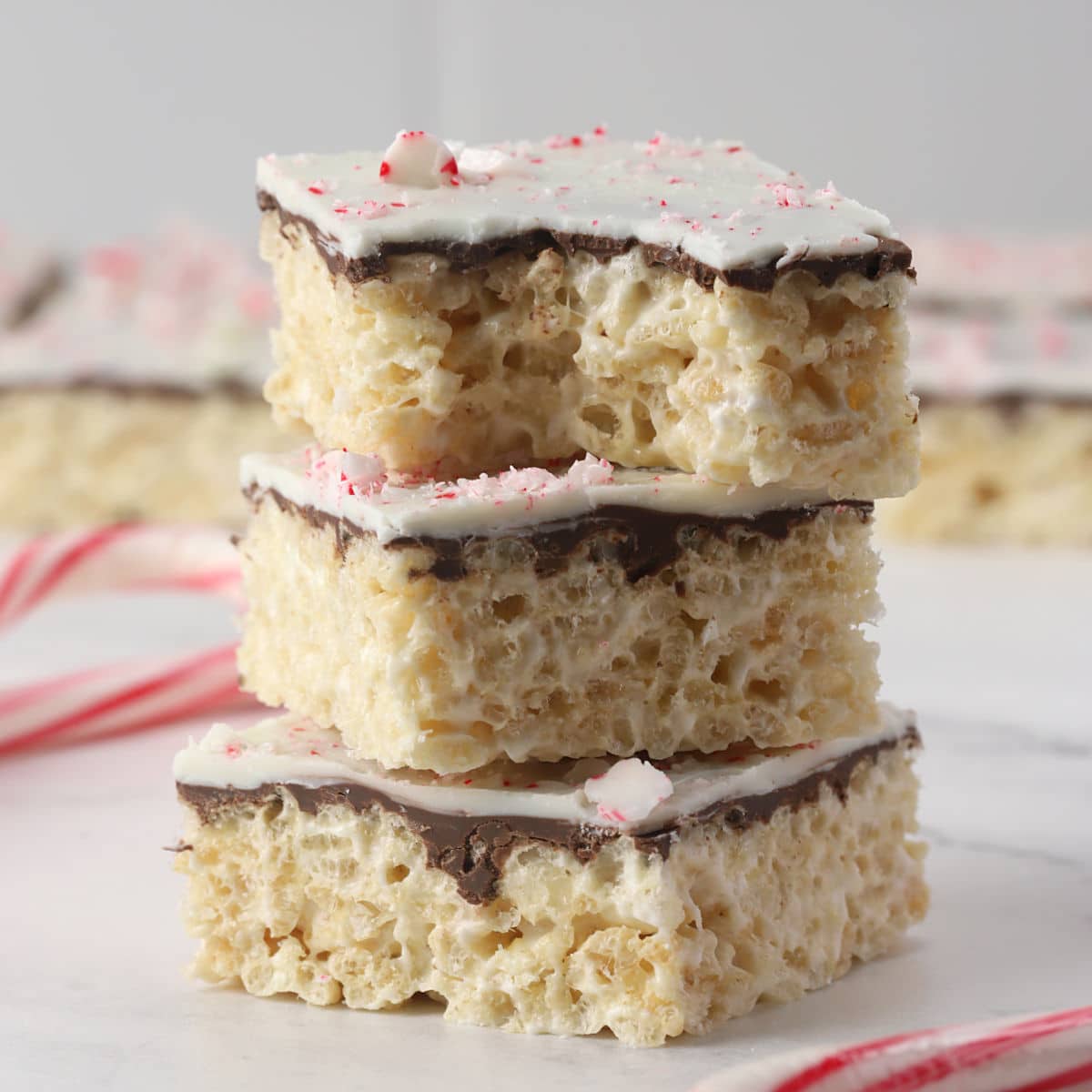 Salted Caramel Rice Krispies Treats - The Toasty Kitchen