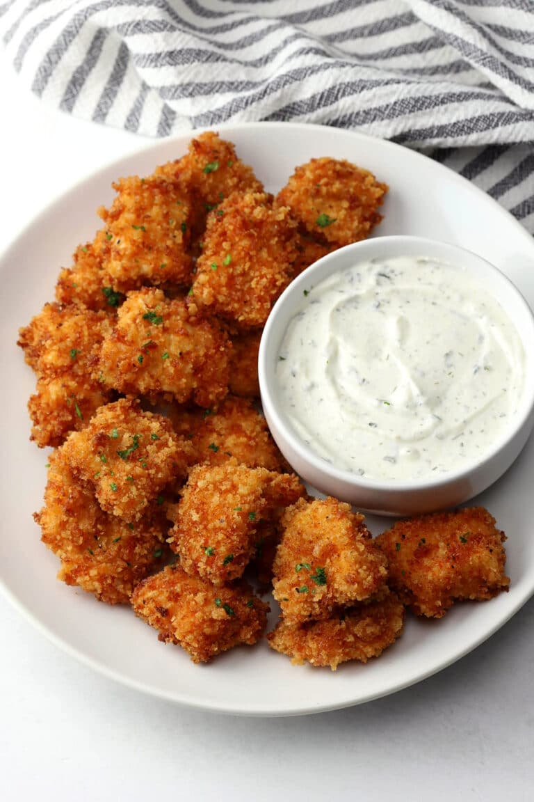 Spicy Chicken Nuggets - The Toasty Kitchen