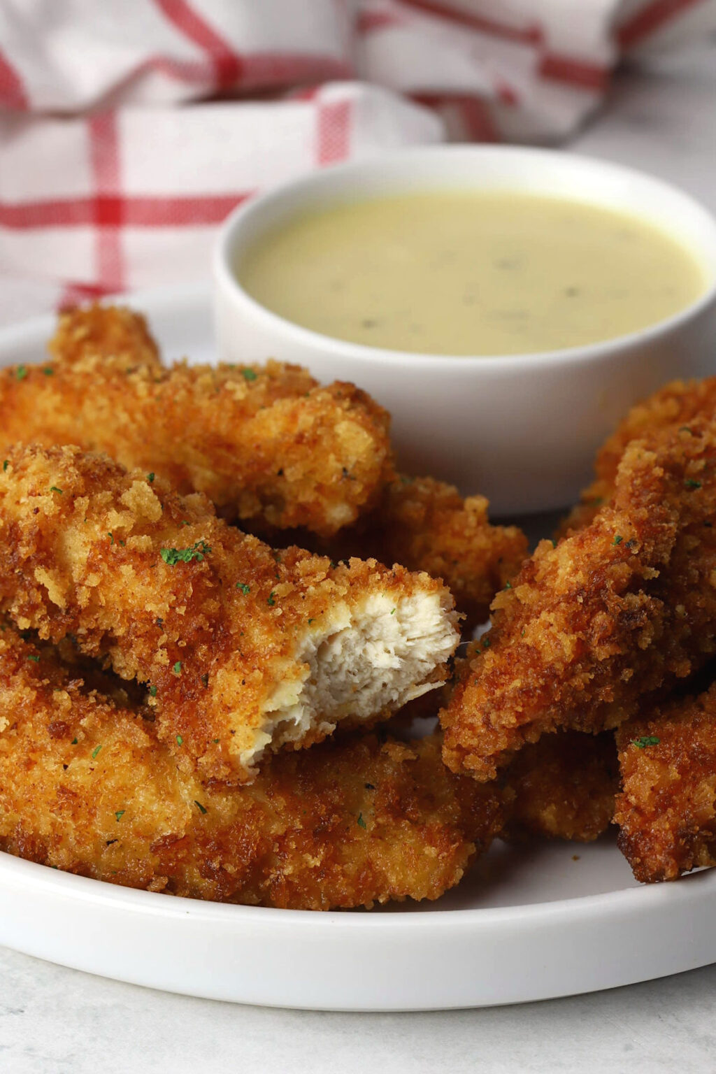 Homemade Chicken Tenders - The Toasty Kitchen
