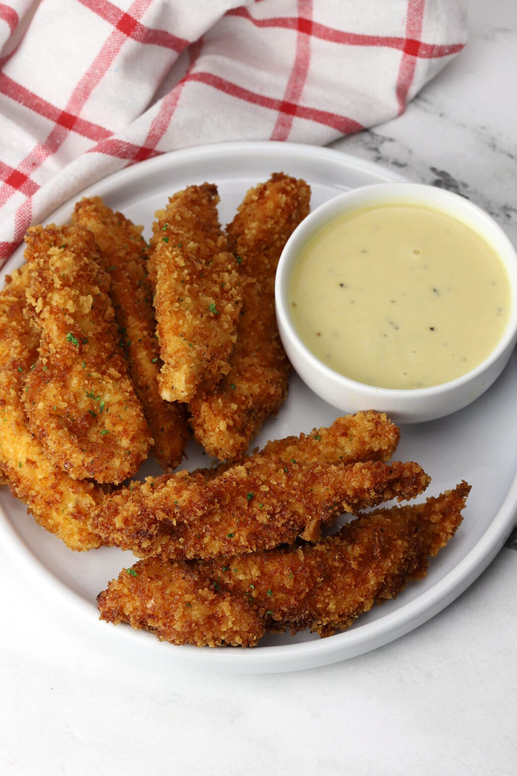 Homemade Chicken Tenders - The Toasty Kitchen