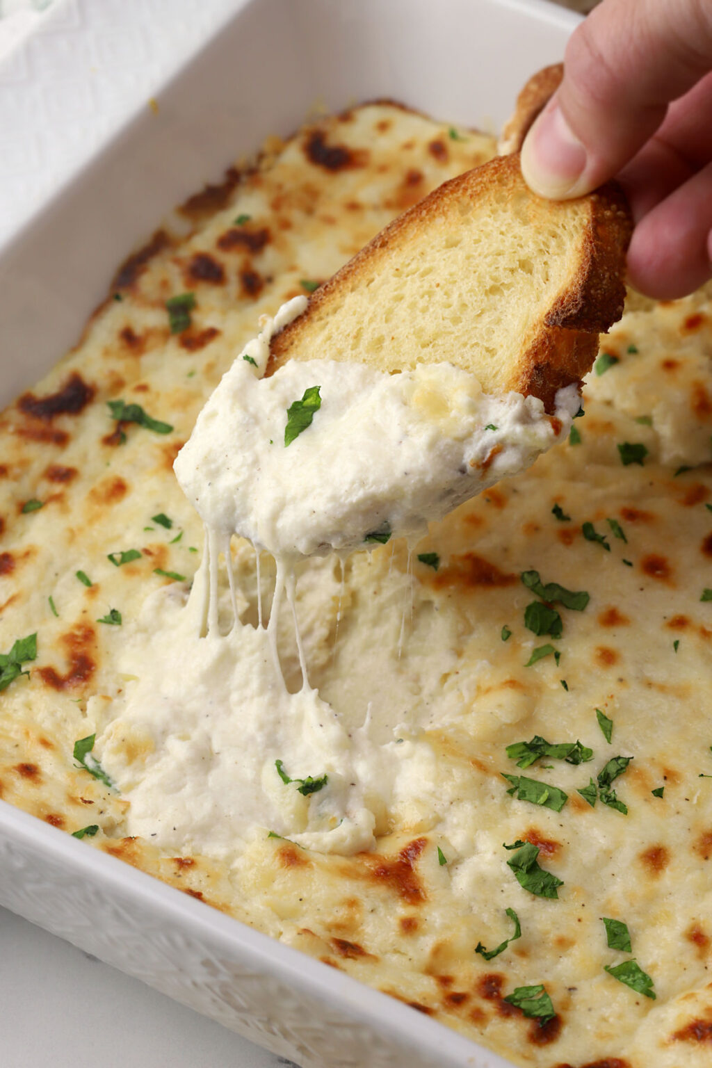 Garlic Bread Dip - The Toasty Kitchen