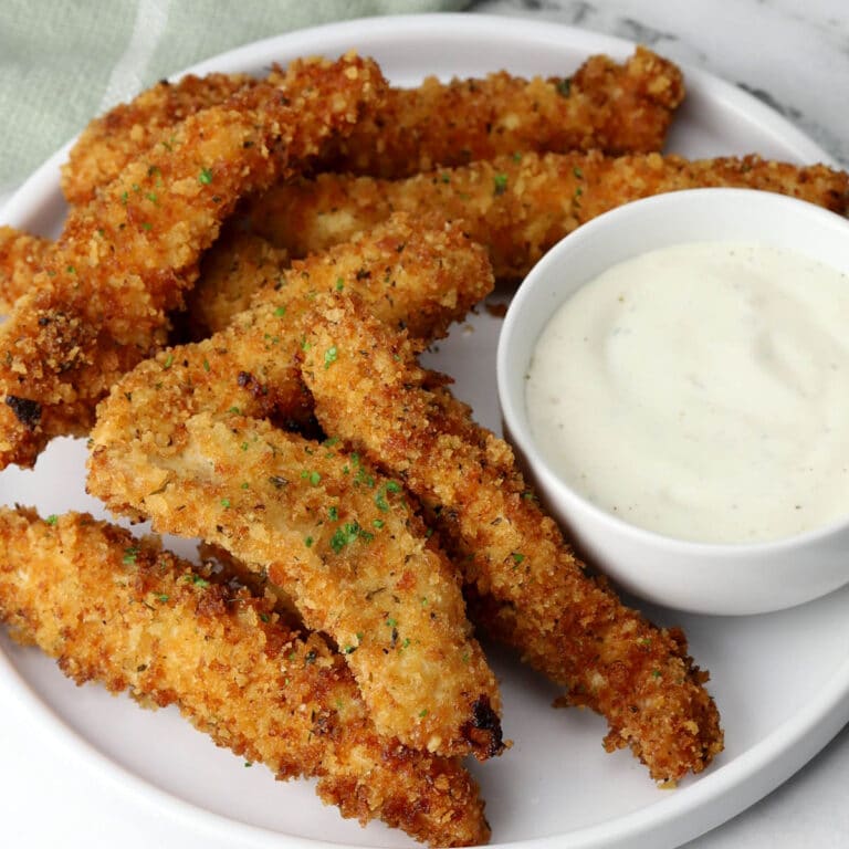 Homemade Chicken Tenders - The Toasty Kitchen