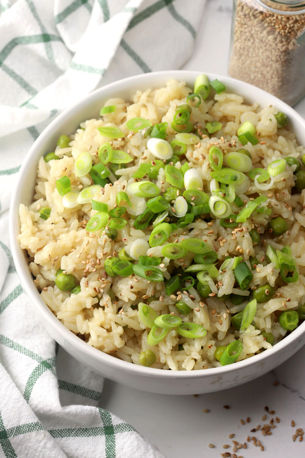 Sesame Rice - The Toasty Kitchen