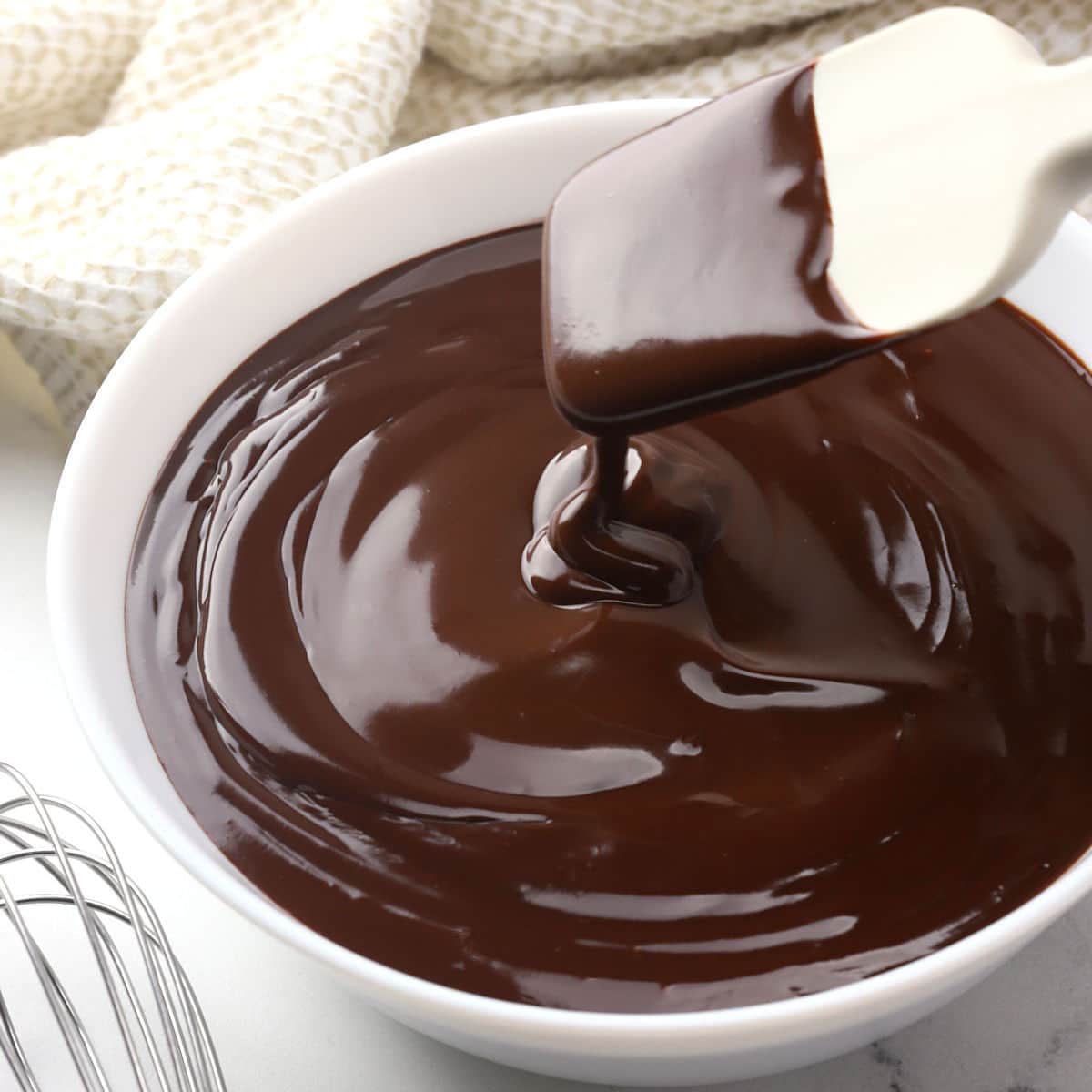 Chocolate Ganache - The Toasty Kitchen